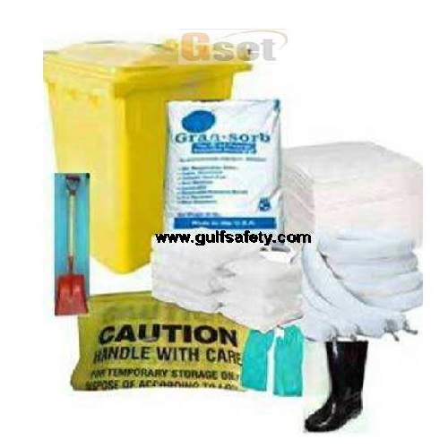 Oil Spill Kit 100 Gallon Wheeled Bin | Spill Kits UAE
